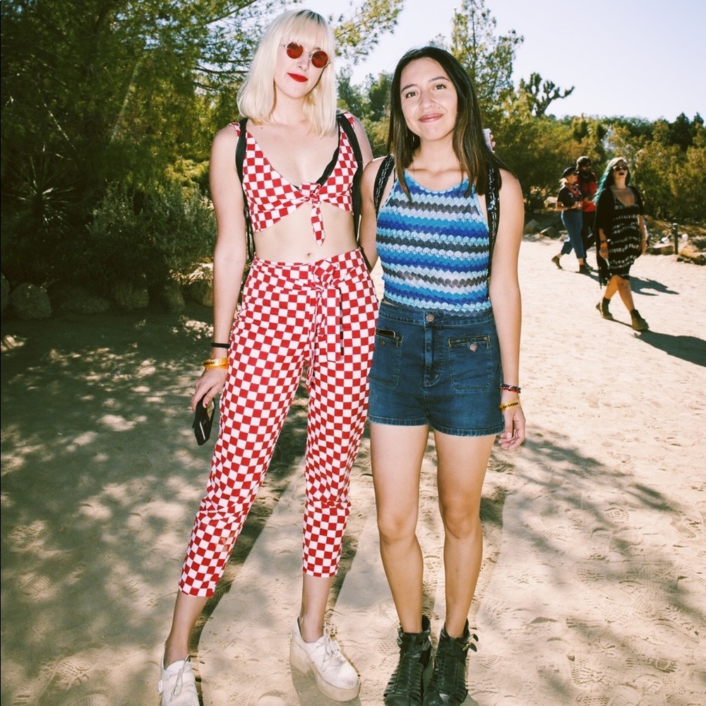 Checkered Two Piece Set - Gem